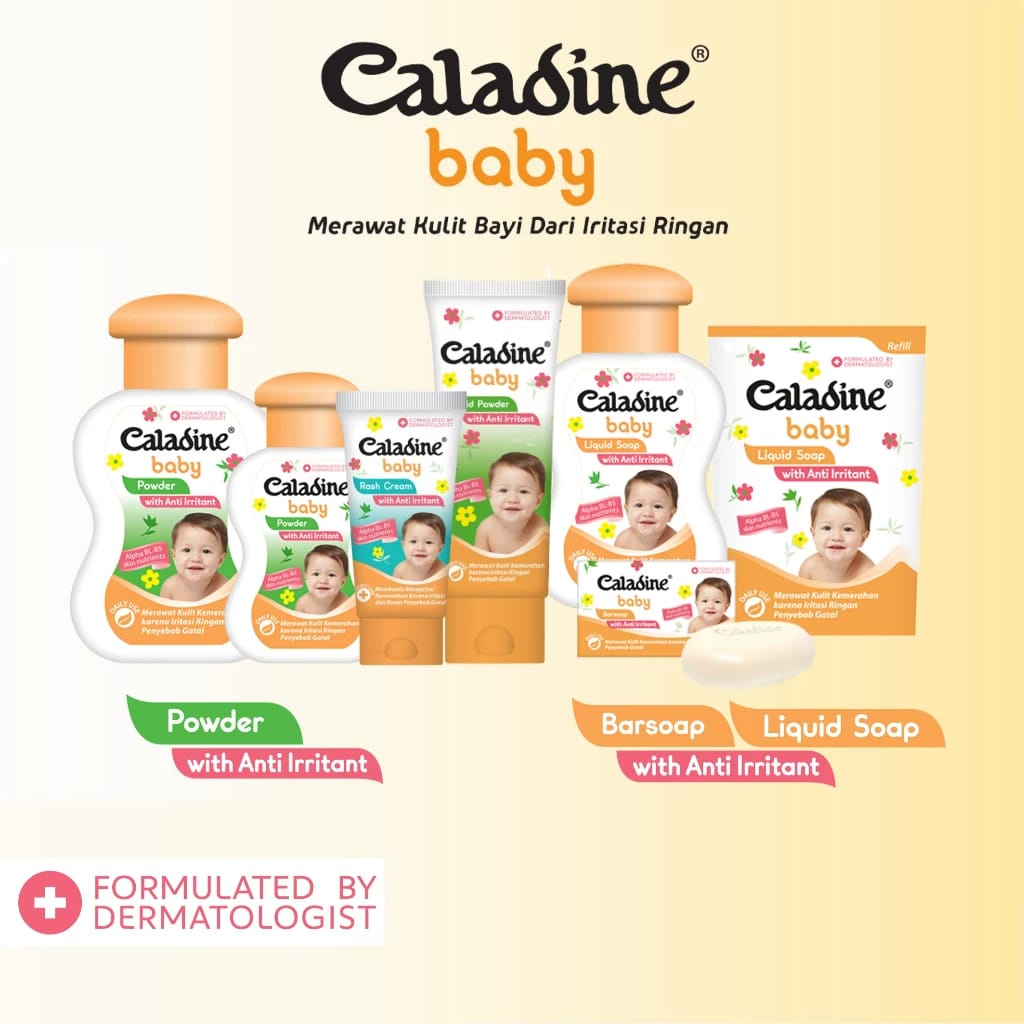 Caladine Baby Powder Loose Baby Powder Liquid Powder | Shopee Malaysia