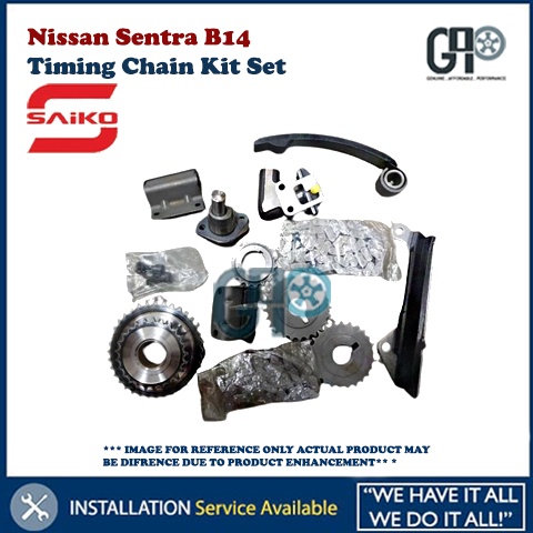 Nissan Sentra B14 GA16DE Timing Chain Kit Set | Shopee Malaysia