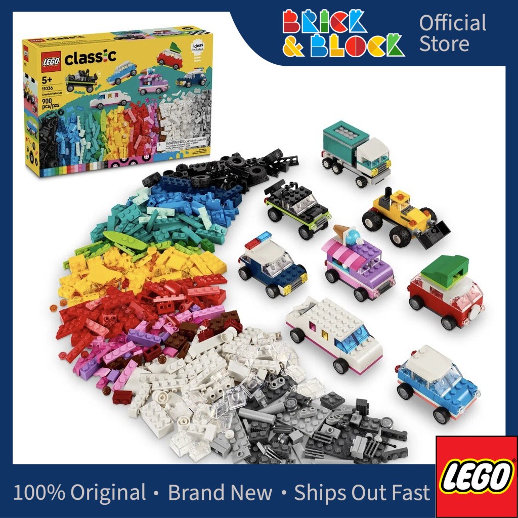 LEGO 11036 Creative Vehicles | LEGO Classic | Shopee Malaysia