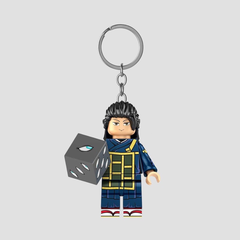 Keychain LEGO Minifigure Geto Suguru Jujutsu Kaisen | Shopee Malaysia