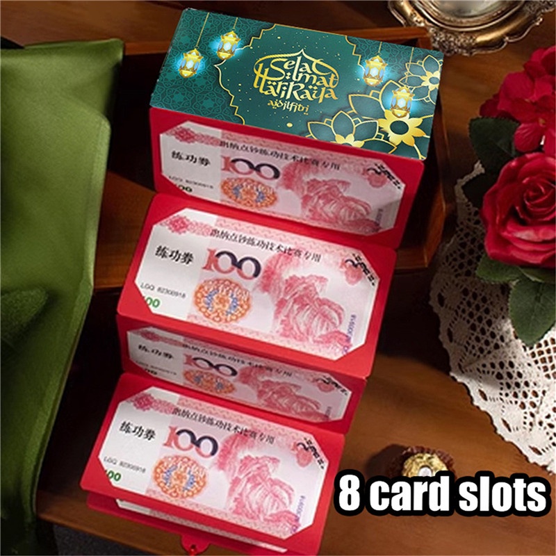 Folding Sampul Duit Raya 2024 Deepavali Eid Mubarak Angpao Folding ...