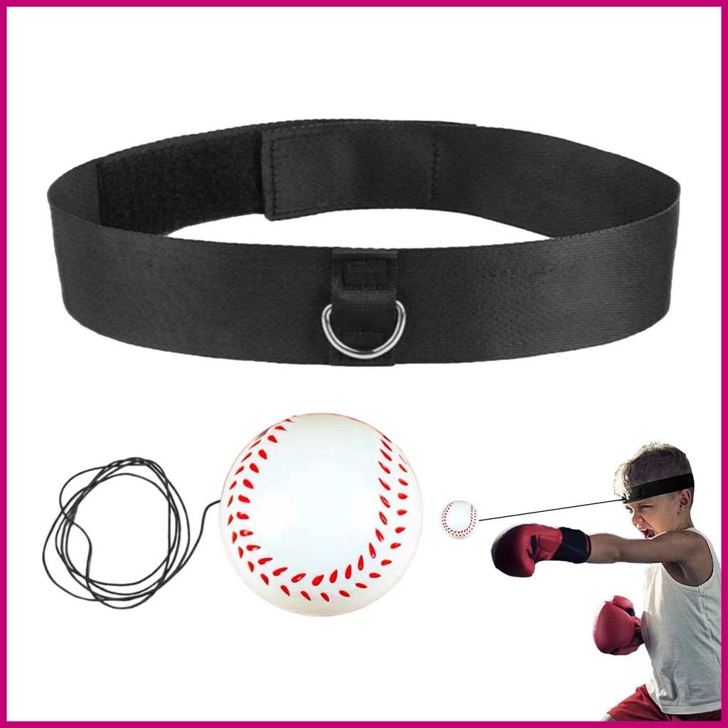 Boxing Head Ball Head-Mounted Headband Ball Boxing Trainer Boxing ...