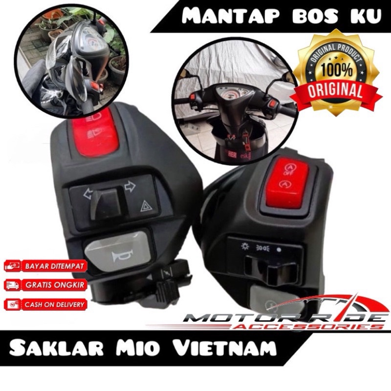 Mio Aerox Switch Set Left Right Plus Engine Vietnam Switch All Mio ...