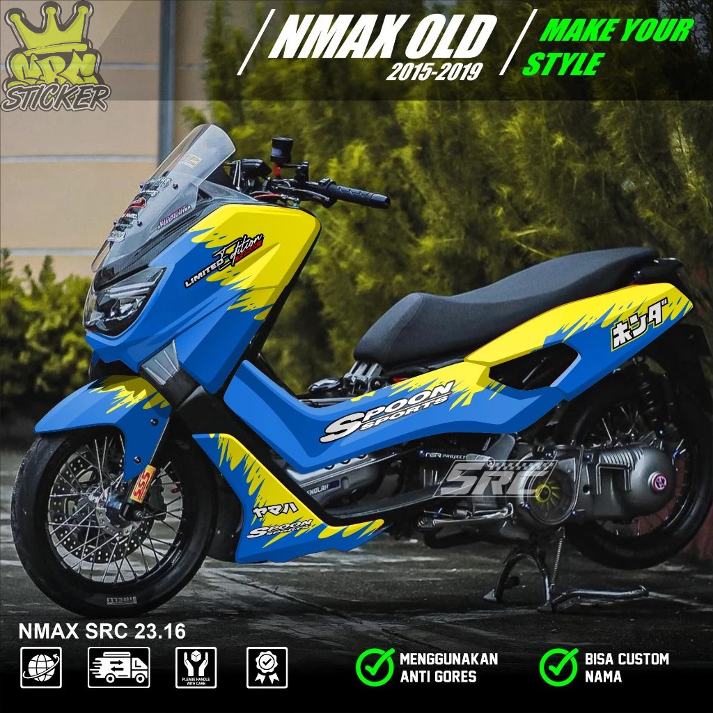 NEWEST Decal Sticker Sticker Yamaha Nmax 2016 2017 2018 2019 Full Body ...