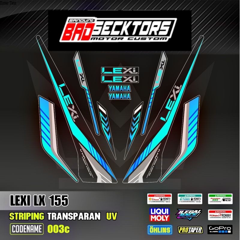 Decal Sticker Striping Transparent Variations Uv Lexi Lx 155 All New ...