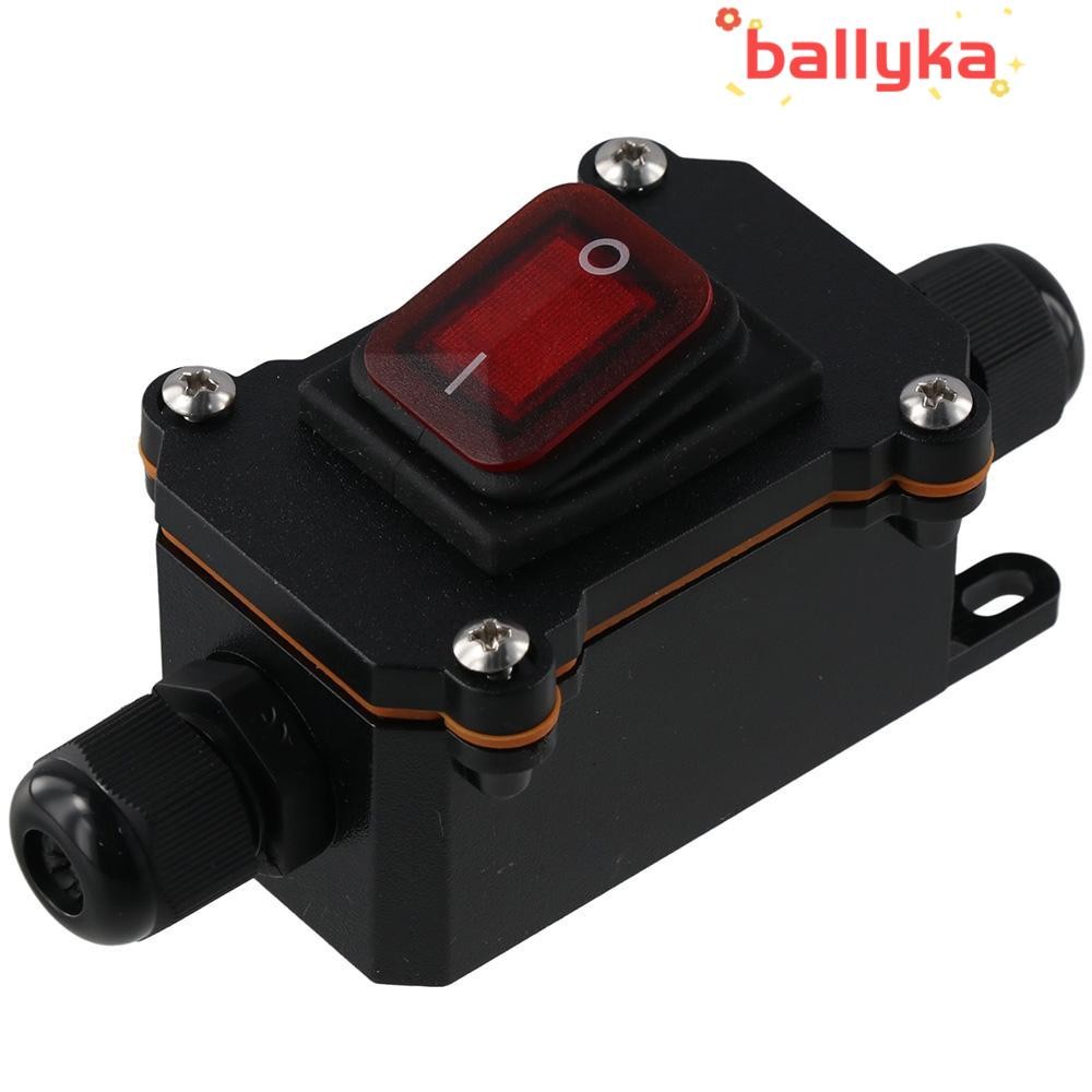 BALLYKA Inline Cord Switch, 12V DC 20A 4Pin 2 Position Rocker Switch ...