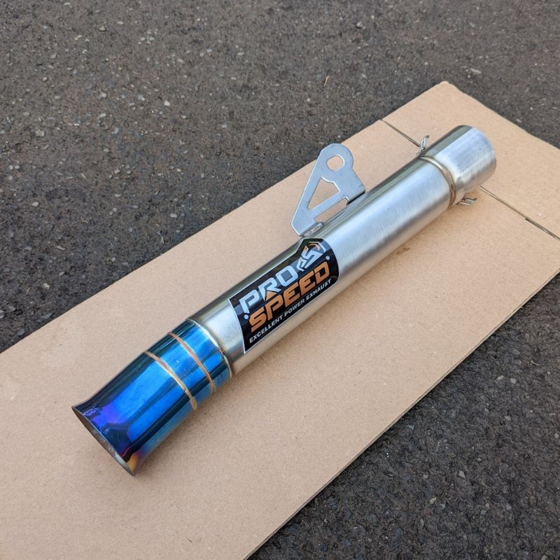 Canister pipe exhaust Prospeed tube type 51mm for Wave 100 110 125 Xrm ...