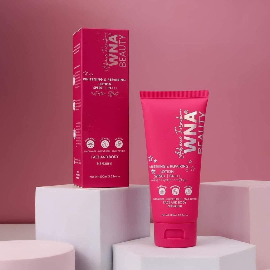 (NEW READY STOCK) WNA BEAUTY WHITENING & REPAIRING LOTION 100ML ...