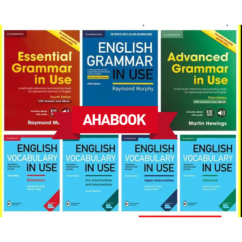Aha - Book - Advanced Essential English Grammar in use - Vocabulary in ...