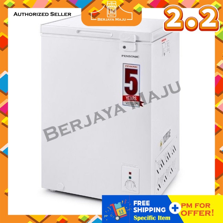[SAVE 4.0] Pensonic 99L 1 Door Chest Freezer PFZ-113 | Shopee Malaysia