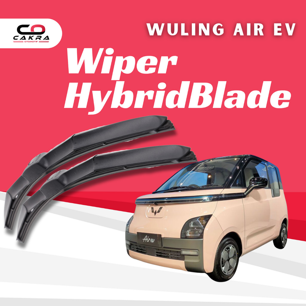 Wuling Air EV Frameless Hybrid Wiper 1 Set Left and Right Combination ...