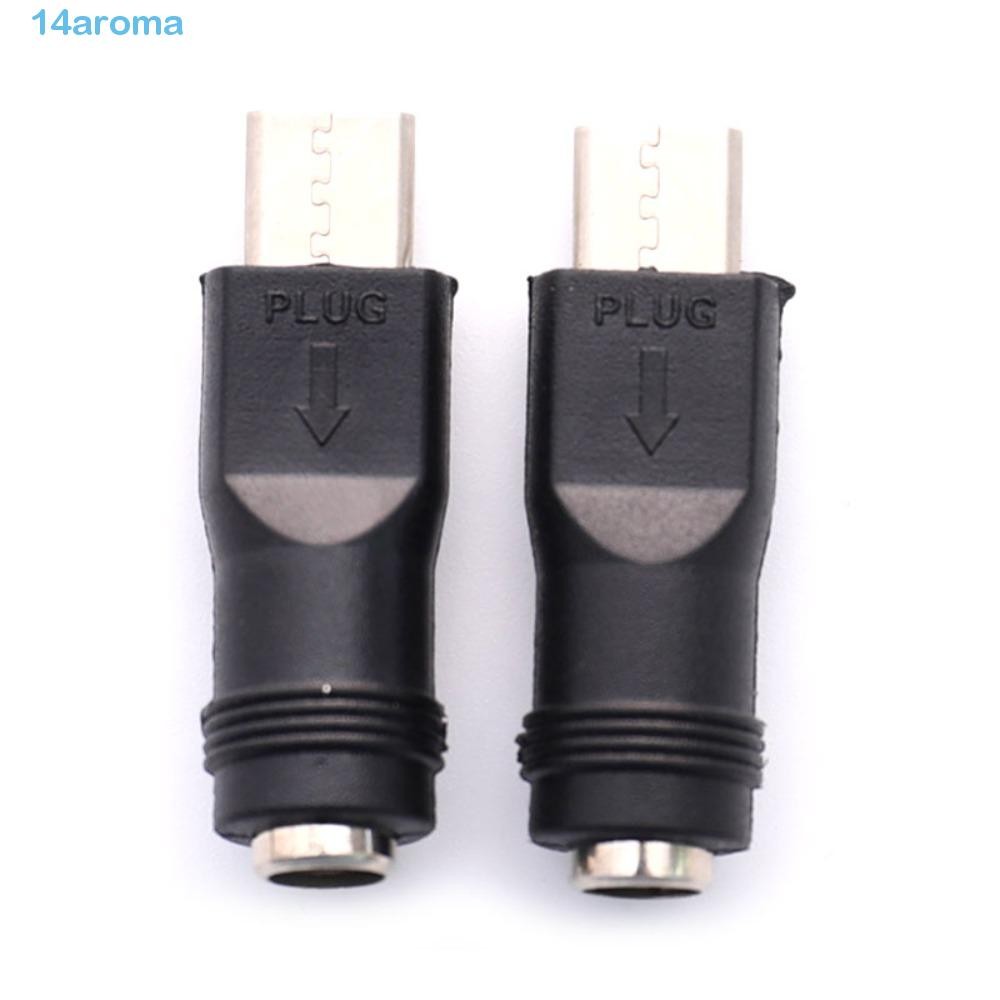 AROMA DC5.5x2.1mm To Type C Connector USB Type C Male Adapter Connector ...