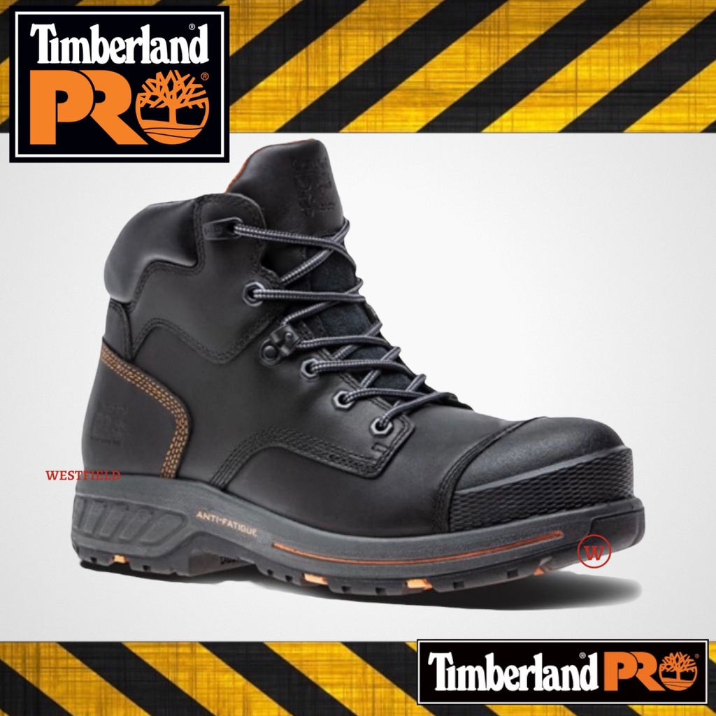 TIMBERLAND PRO® MEN’S PREMIUM LEATHER HELIX HD 6” COMPOSITE TOE SAFETY ...