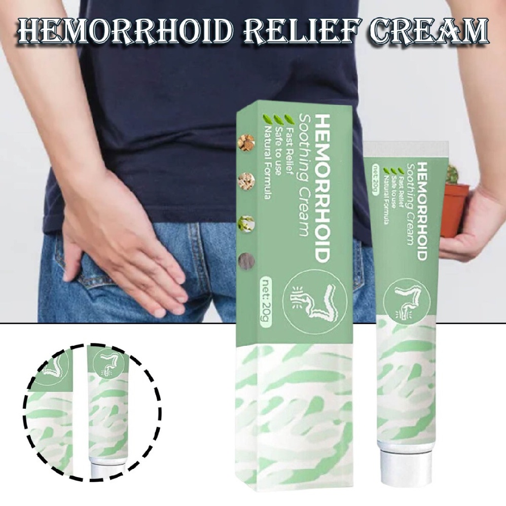 Hemorrhoids Soothing Cream Herbal Treat Piles External Anal Fissure