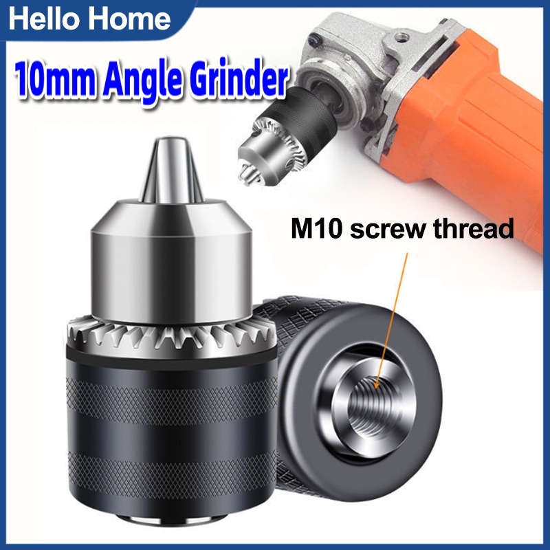 10mm Angle Grinder M10 Electric Drill Conversion Collet Convert ...