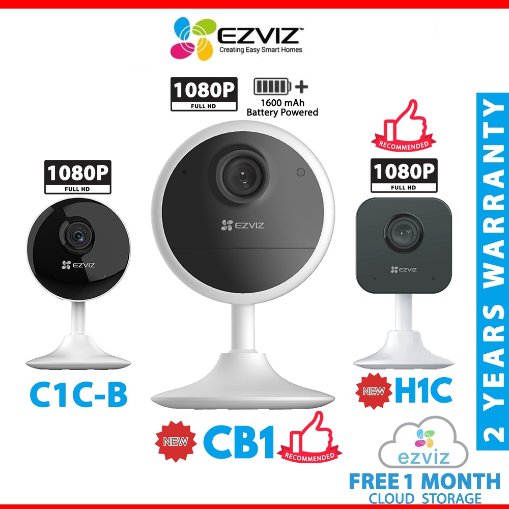 Ezviz CB1 2MP / H1C C1C C1HC 1080P IP Security Smart Camera / Wireless ...