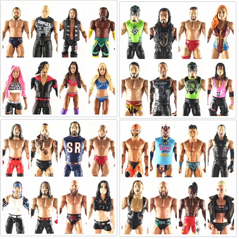 Mattel Genuine WWE Wrestler action figure 23cm action figure Model Collectible Doll Toy | Shopee ...