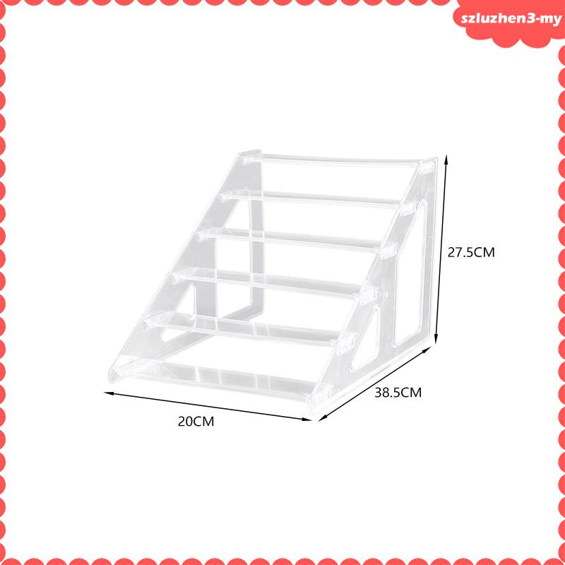 [SzluzhenbcMY] Large Riser Display Stand Showcase Fixtures Clear ...