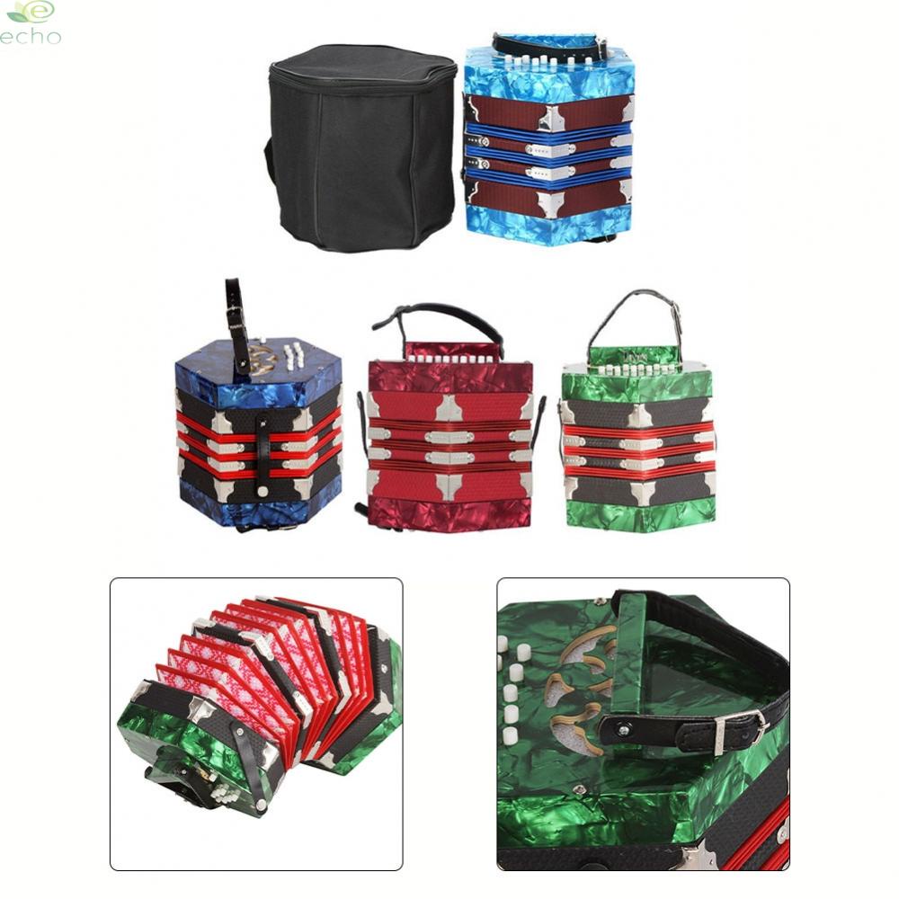 Concertina 40 Reed Concertina Accordions With Carrying Bag 2.5 Octave ...