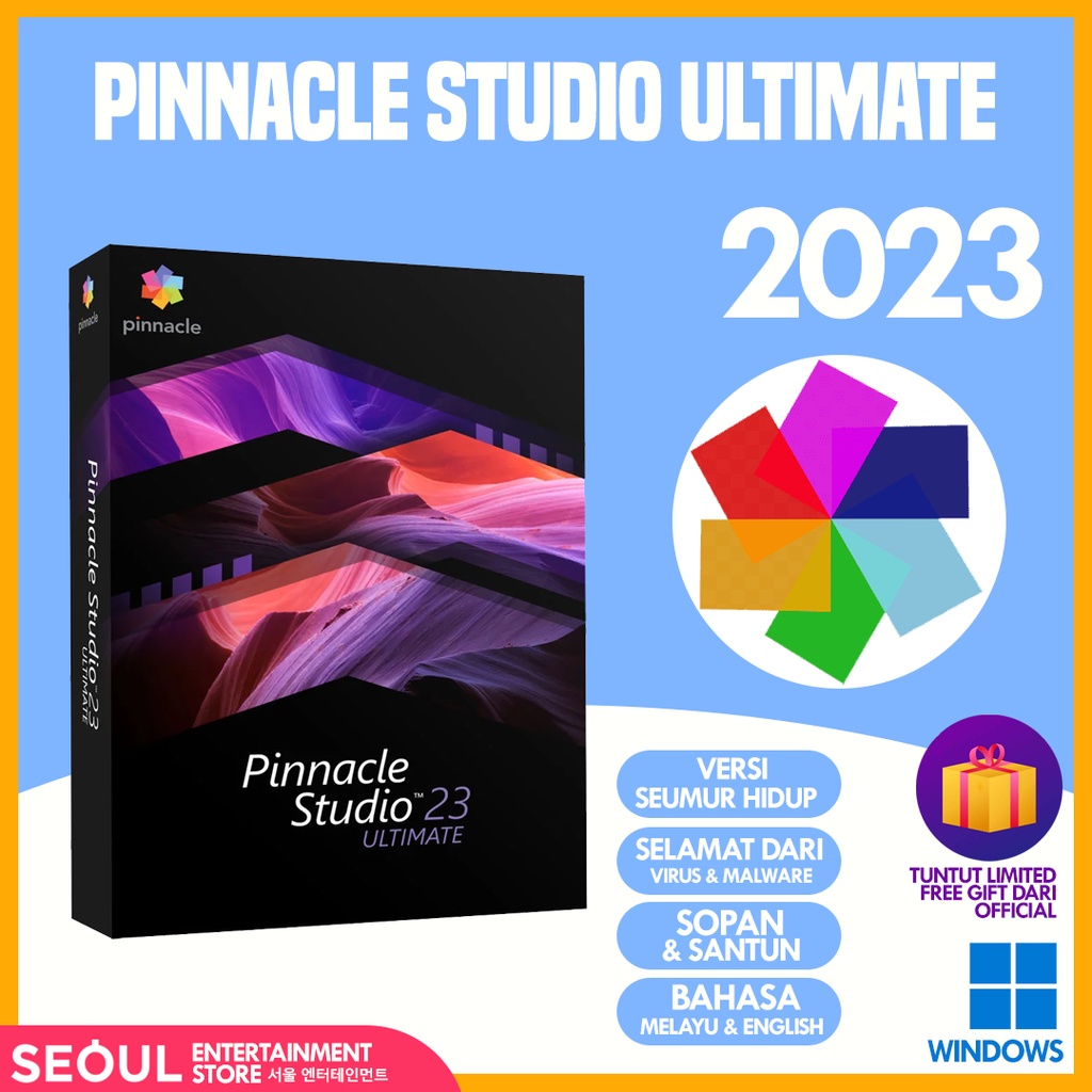 Pinnacle Studio Ultimate WINDOWS PC 🎇 LIFETIME PREMIUM 🎇 EASY INSTALL 🎇 ...