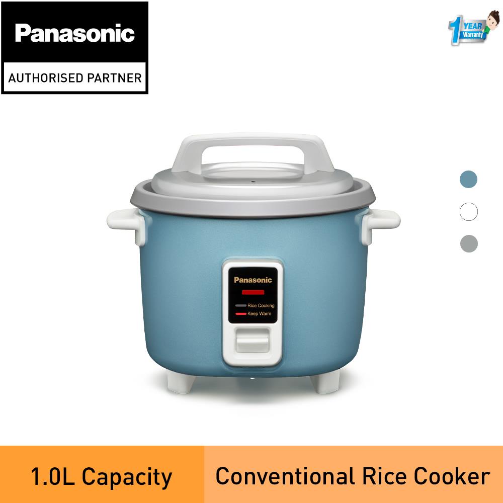 PANASONIC SR-Y10G 1.0L CONVENTIONAL RICE COOKER SR-Y10GASKN (SILVER ...
