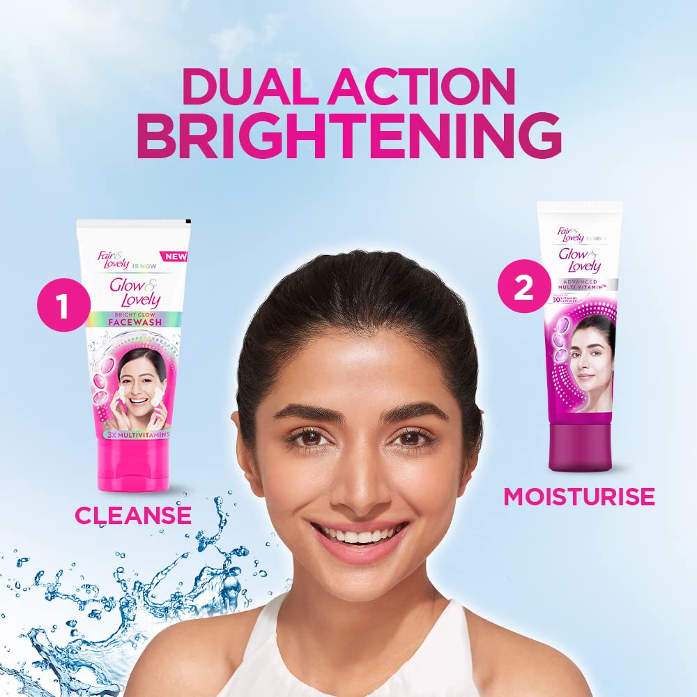 Fair & Lovely Bright Glow Face Wash 100g | Shopee Malaysia