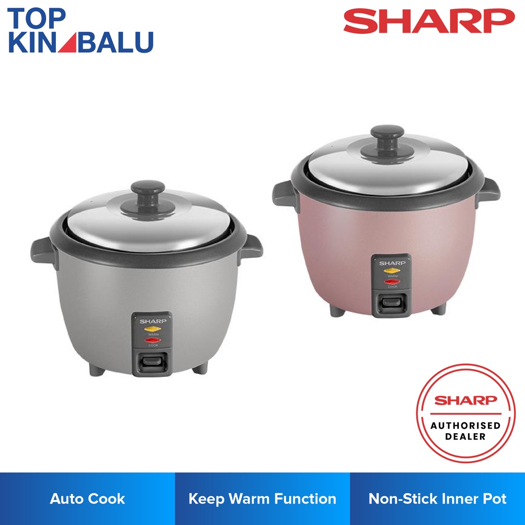 SHARP 2.8L KSH288S NON-STICK RICE COOKER | Shopee Malaysia