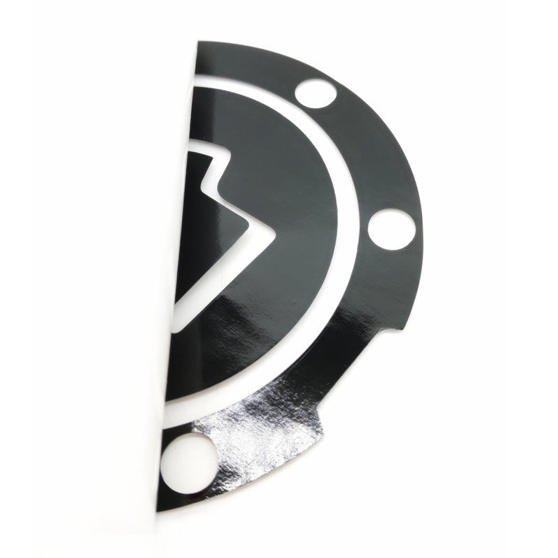 Universal Motorcycle Carbon Fiber Fuel Gas Oil Cap Tank Pad Tankpad