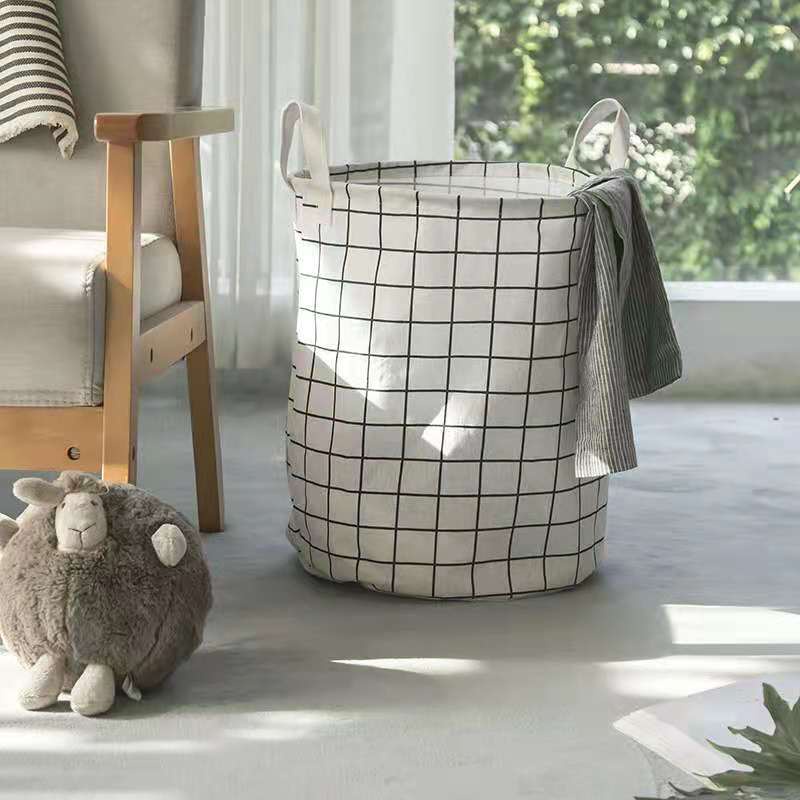 WaterProof Foldable Laundry Large Clothes Storage Basket Laundry Basket ...