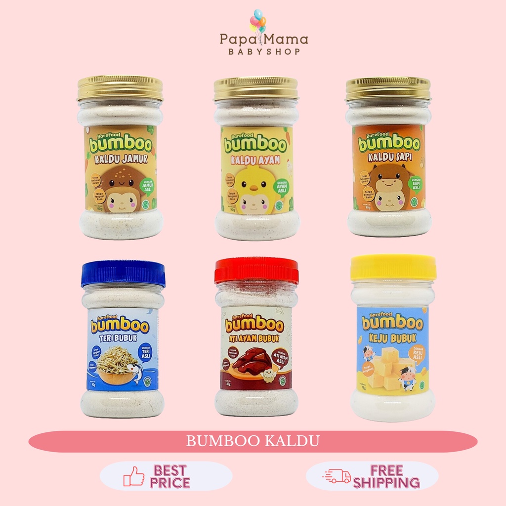 Original BUMBOO BROTH MPASI Chicken Mushrooms Without MSG ...