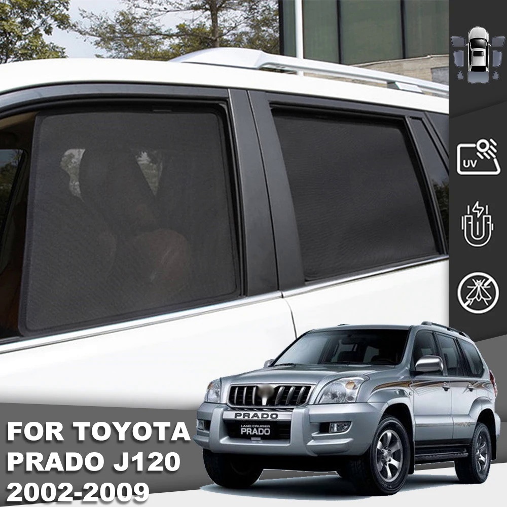 For Toyota Land Cruiser Prado J120 2002-2009 Car Sunshade Visor Front ...