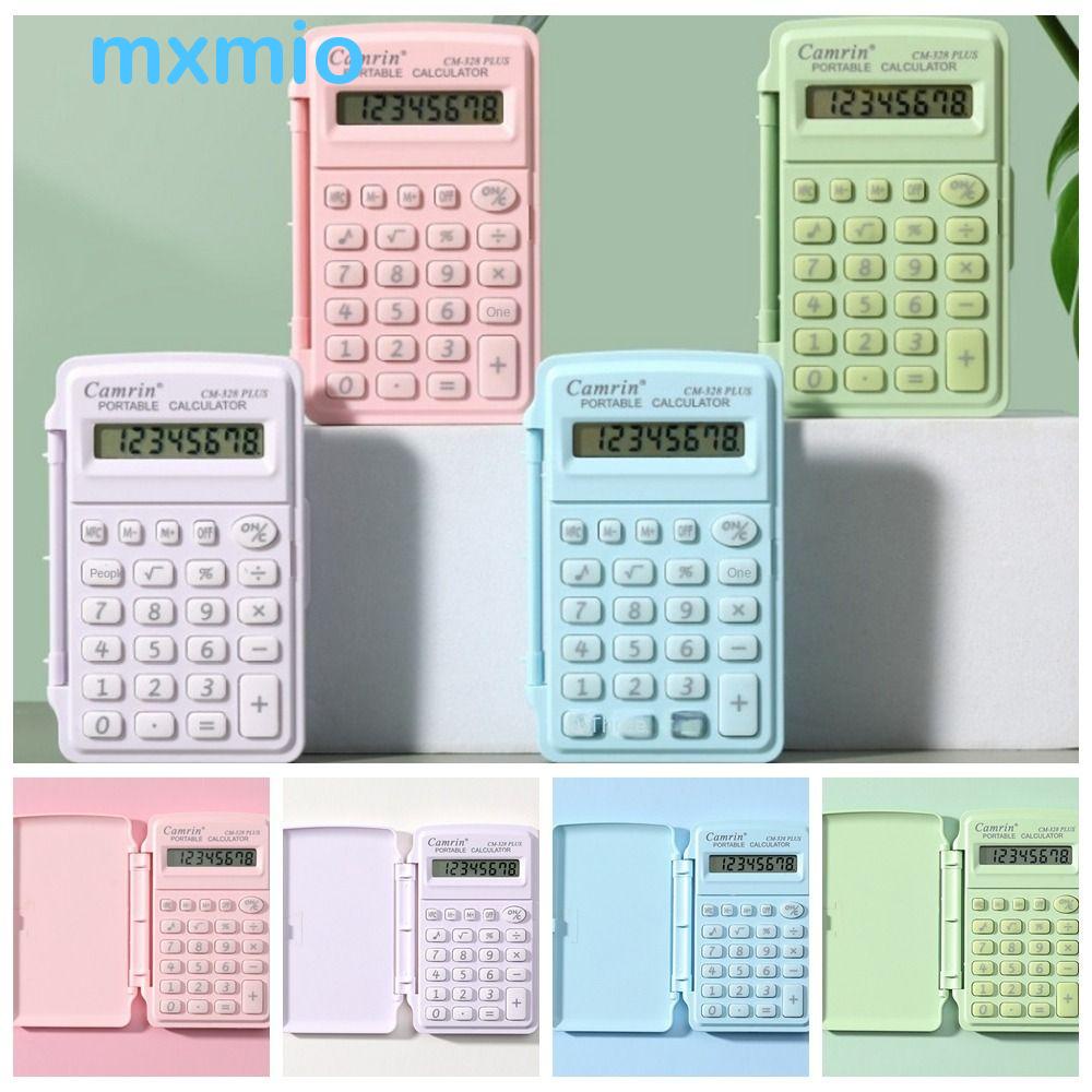 MXMIO Mini Flip Calculator, 8 Digits Smart Stay Mini Scientific ...