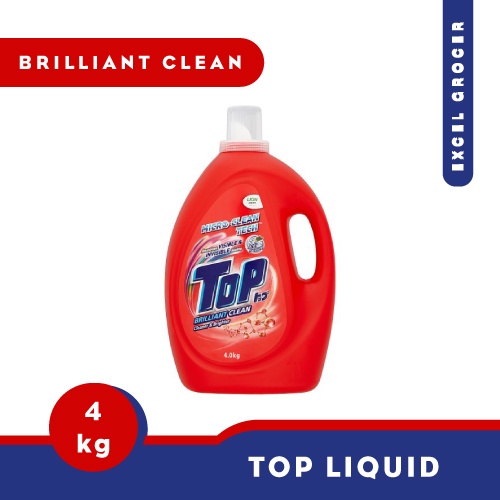 Top Brilliant Clean Liquid (Red) 3.6kg/4kg | Shopee Malaysia