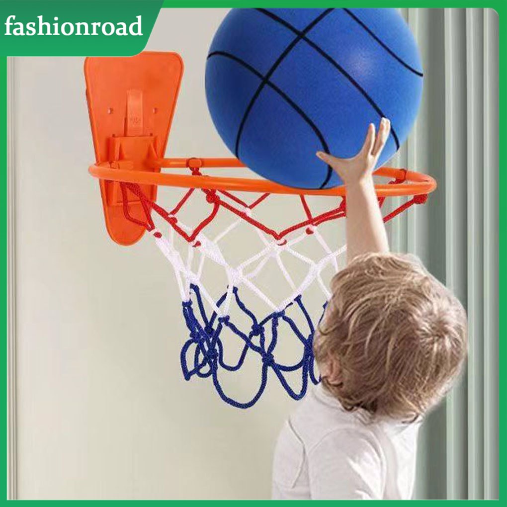 Silent Ball Basketball Hoop Net Punch-Free Installation No Trace ...