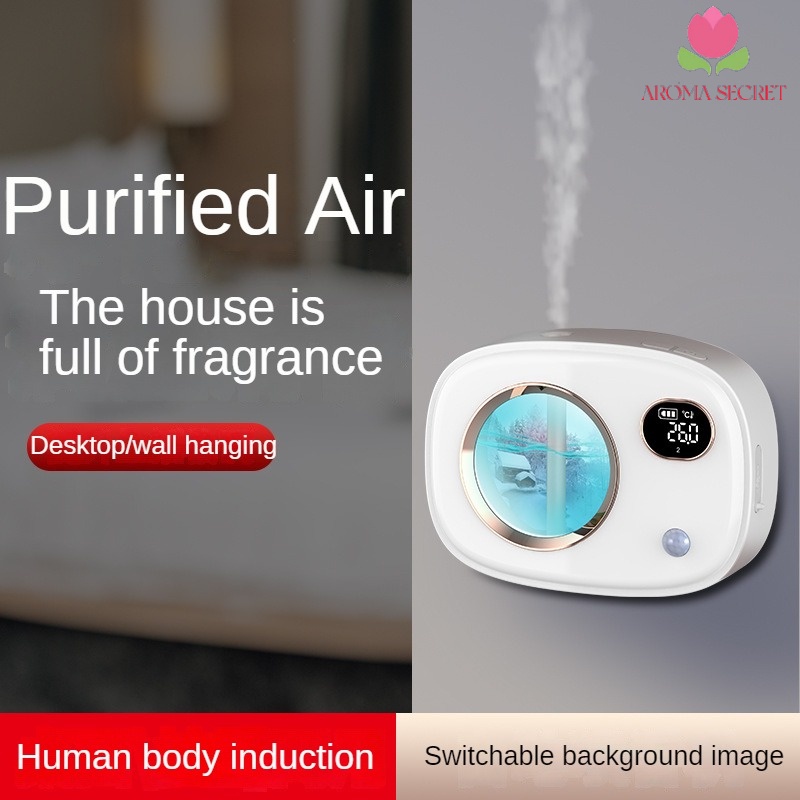 Smart Digital Display Aromatherapy Diffuser Induction air freshener ...