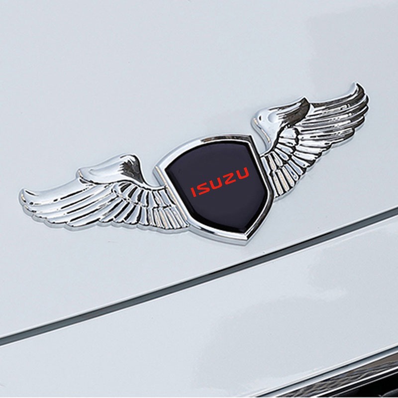 flightcar 1 Piece Metal Car Front Emblem Sticker Auto Engine Hood ...