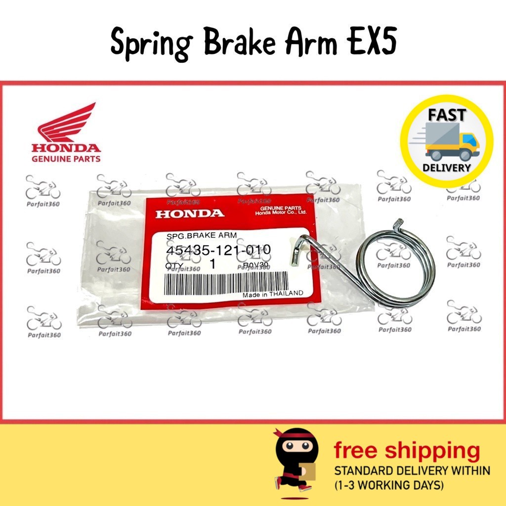 45435-121-010 HONDA EX5 DREAM Spring Return Brake Arm Front Hub Panel ...