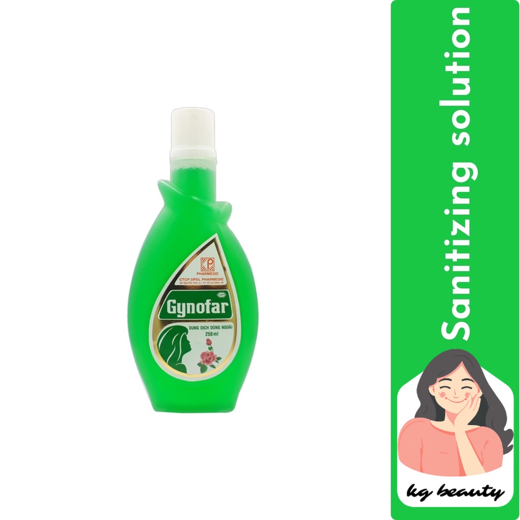 Gynofar feminine hygiene (Sanitizing) solution 250ml - Dung dich ve ...