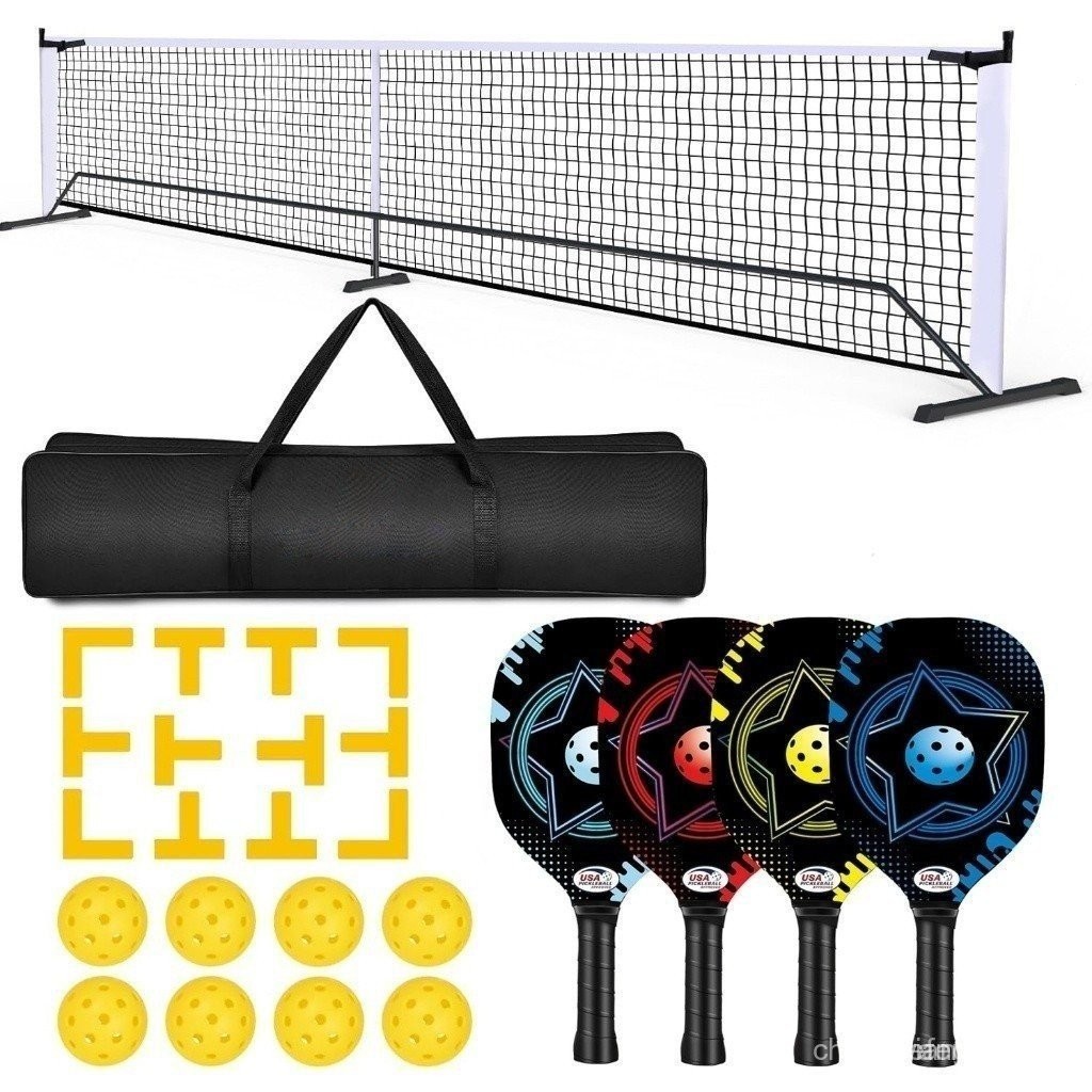 【MY Quick Arriva】Pickleball Net, Portable Pickleball Set with Net 4 ...