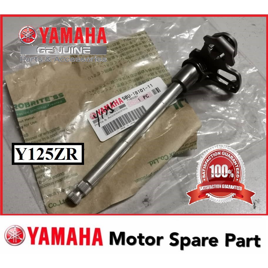 (100% ORIGINAL) YAMAHA Y125ZR GEAR SHAFT // 5BU-18101-11 SHIFT ENGINE ...