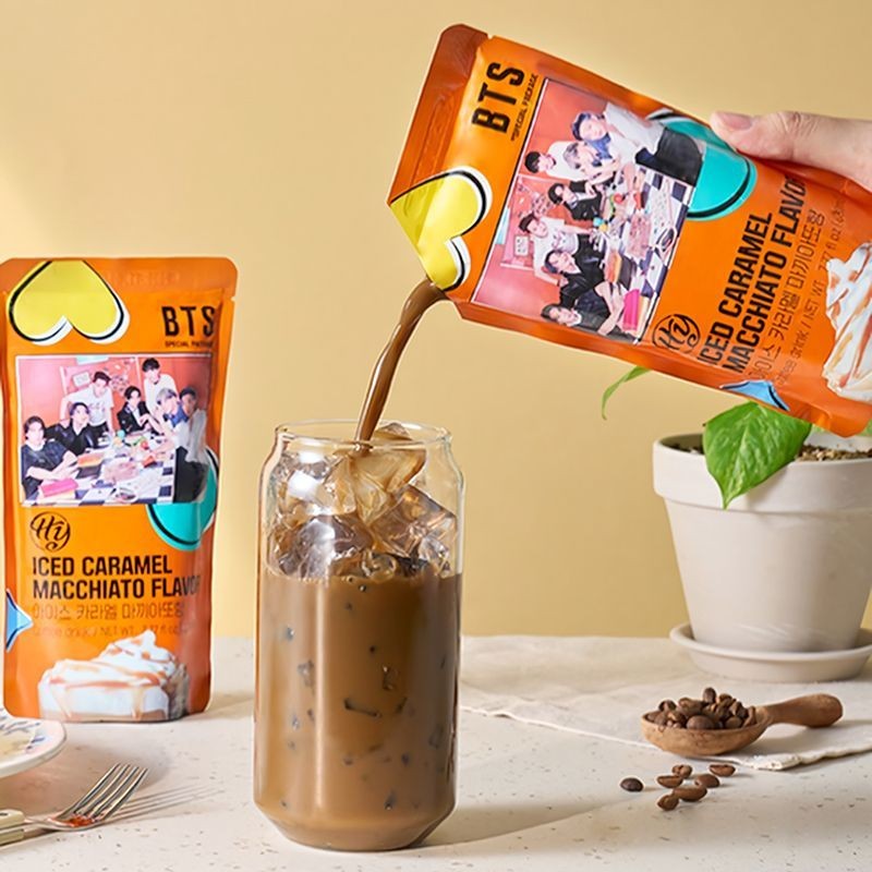 Bts Co-Branded Hazelnut Coffee Hazelnut Sweet Coffee Imported from ...