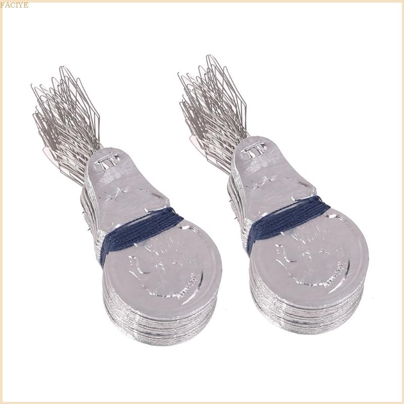 FACY 100pcs Wire Loop DIY Needle Threader Stitch Insertion Hand Sewing ...