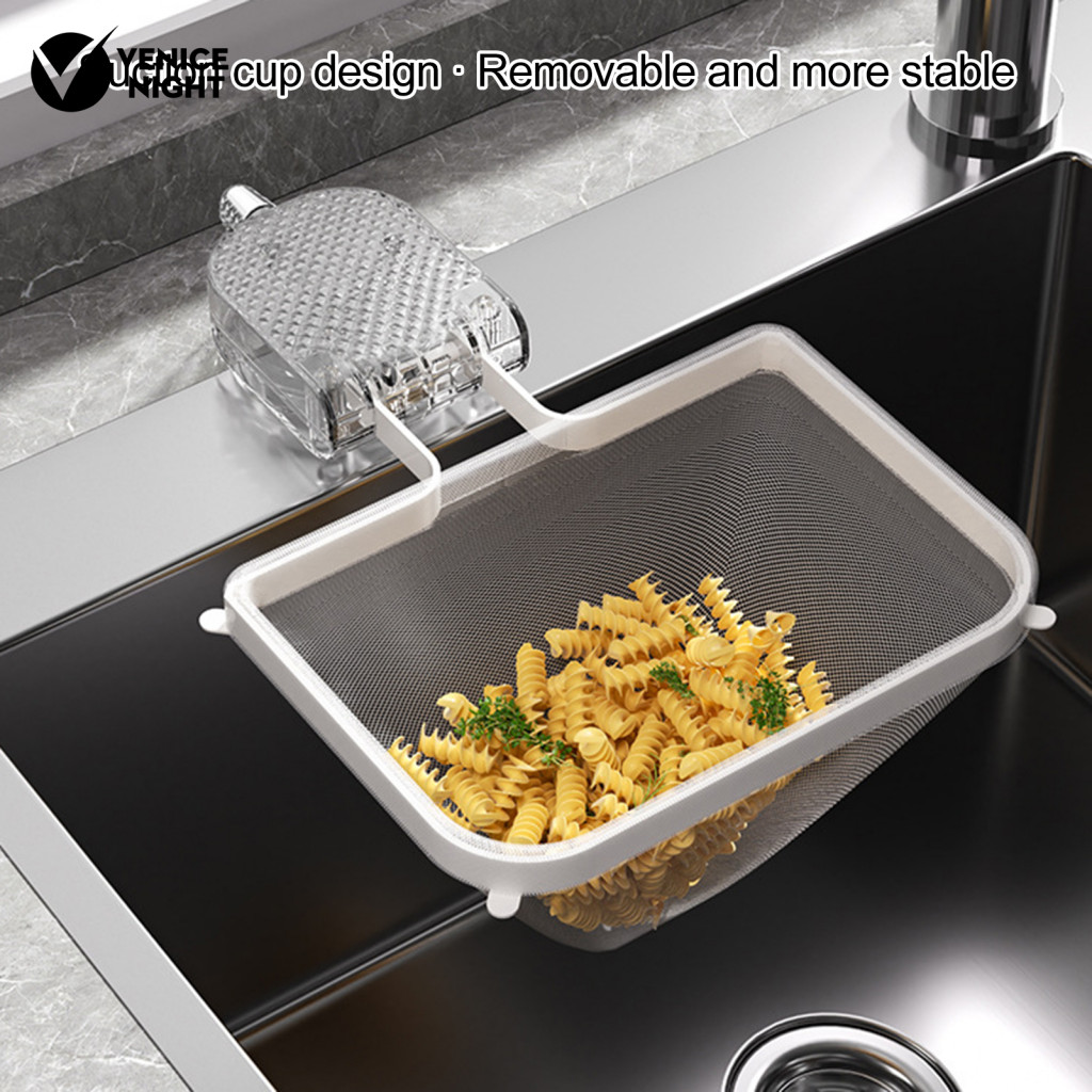 Dish Drying Rack for Sink Foldable Sink Filter Rack with Suction Cups ...