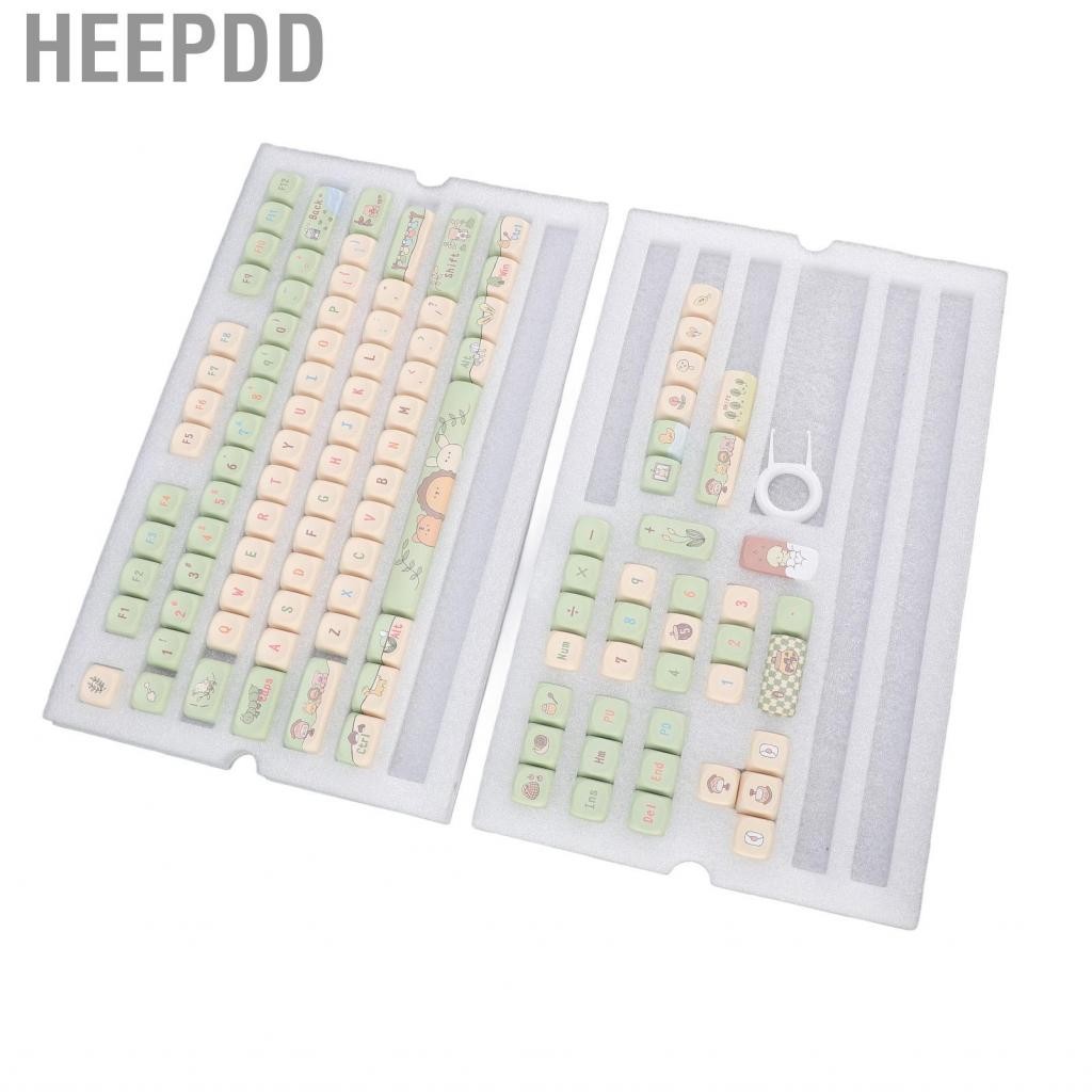 HEEPDD 112 Key Mechanical Keyboard Keycap Set 9mm MCA Height PBT Colorfast with Puller | Shopee ...