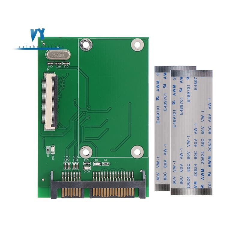 1.8 Inch 40Pin ZIF/CE SSD HDD Hard Disk Drive to 7+15 22 Pin SATA ...