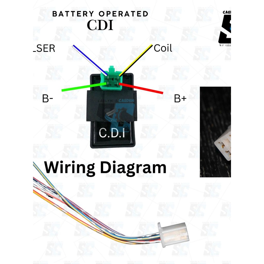 4 Pin CDI Connector for Motorcycles – Durable 4 Terminal | Shopee Malaysia