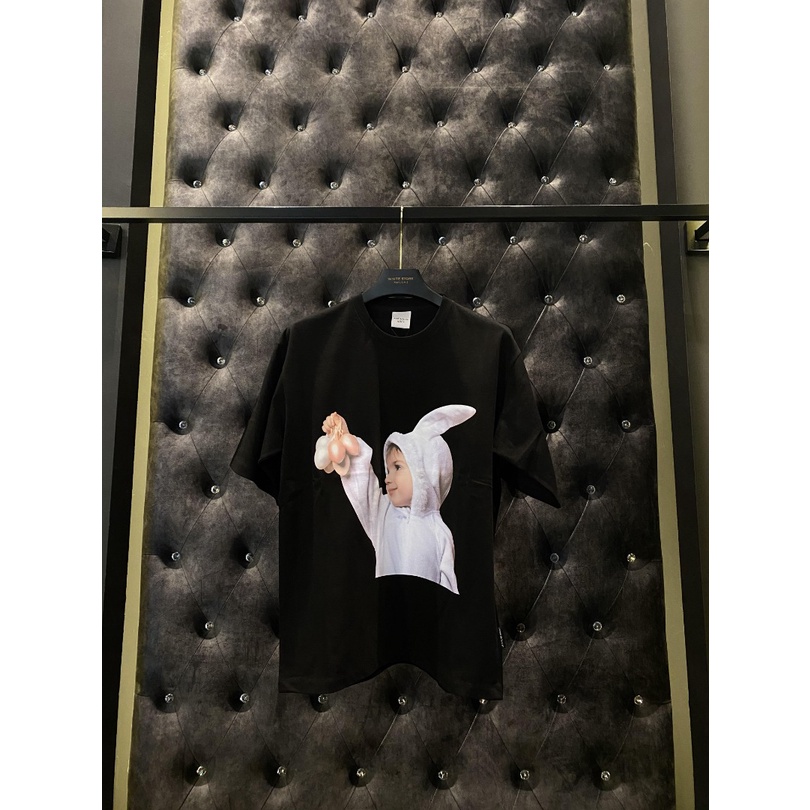 ADLV RABBIT BOY TEE (BLACK) | Shopee Malaysia