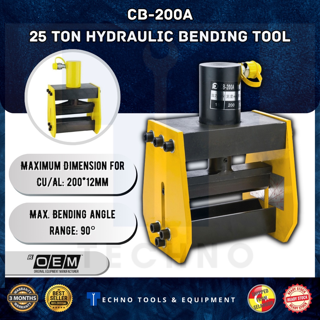 CB-200A 25T Hydraulic Bending Machine - 100% New& Original | Shopee Malaysia