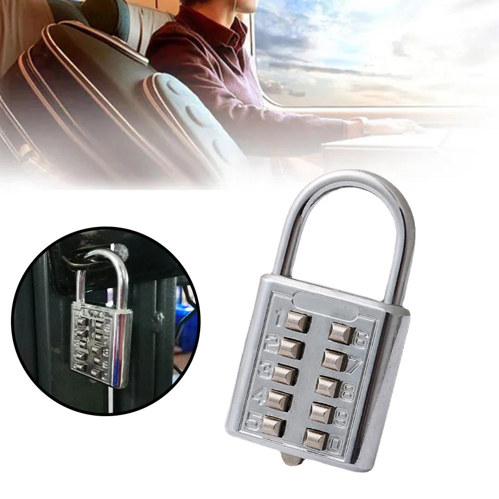 10-key Digital Key Code Lock Password Lock For Drawer Luggage Anti ...