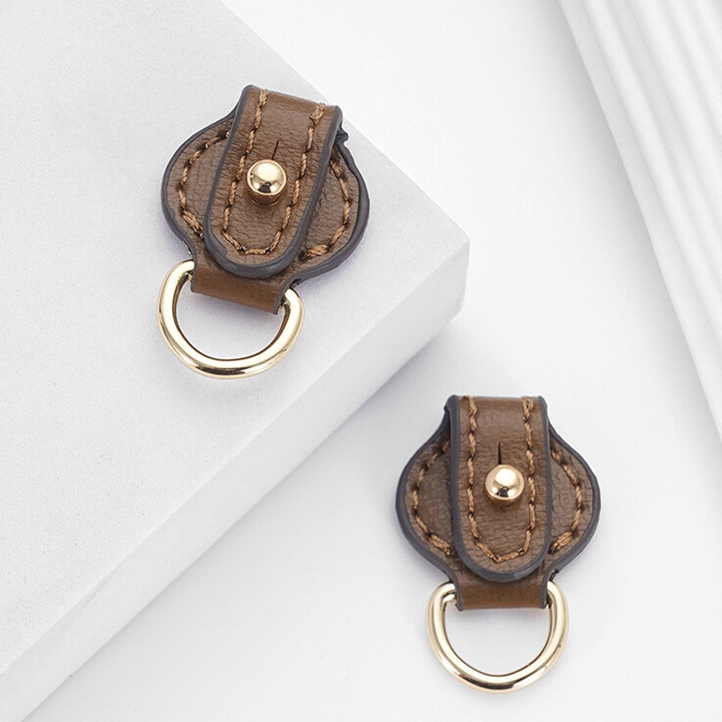 2pcs/Lot Leather Handles Fixed Bag Lock Anti-Wear Buckle PU Handmade ...